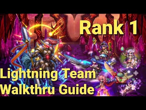FFBE | Clash of Wills vs Mechiron - Rank 1 - Lightning Team ft. NV+ ...