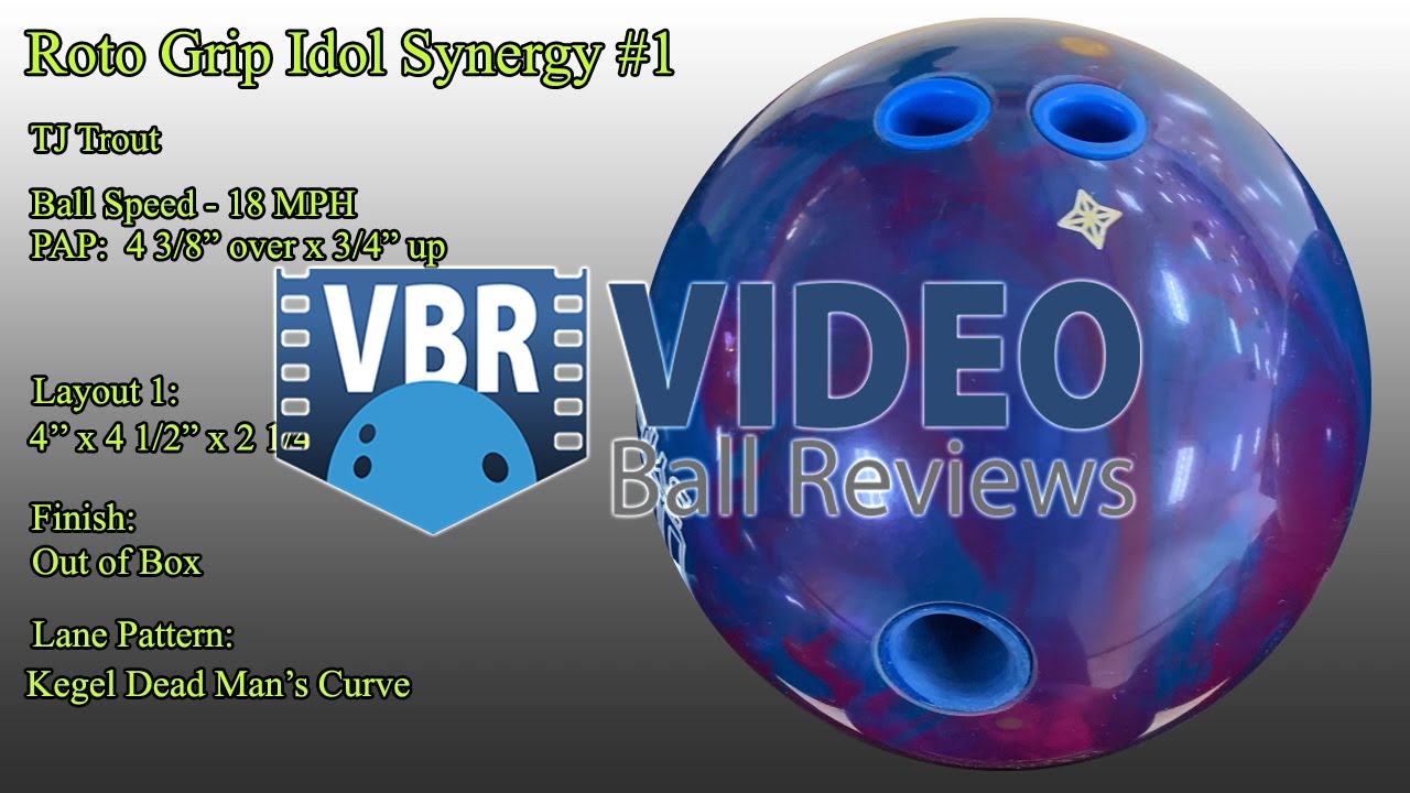 Roto Grip Idol Synergy Bowling Ball Reaction Video Ball Review {vs ...