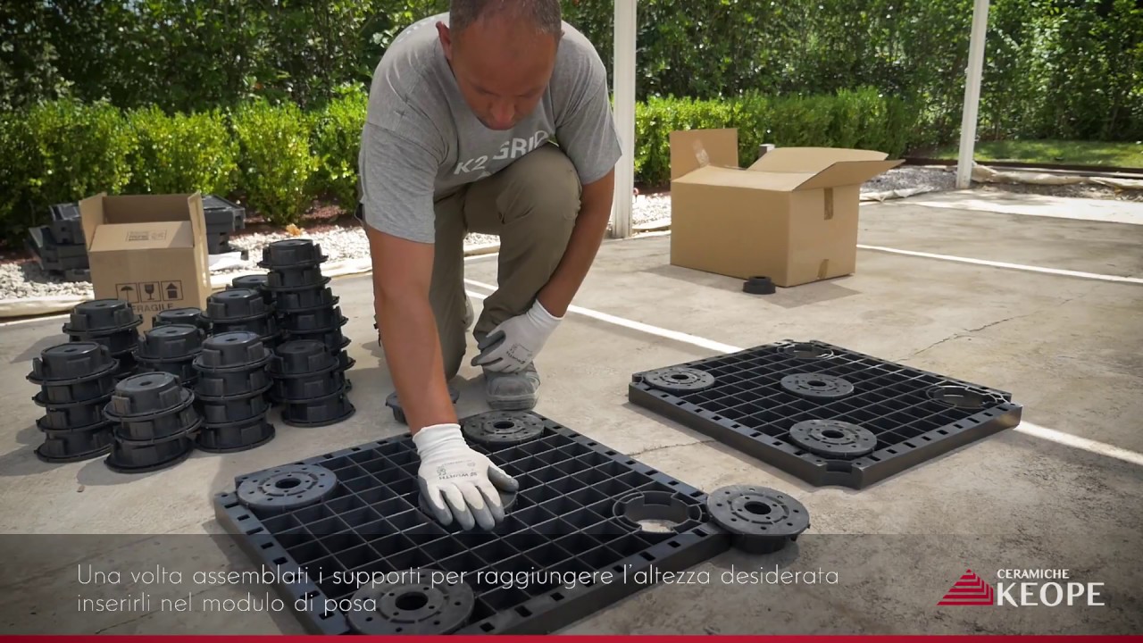 Ceramiche Keope - K2 GRID Outdoor - YouTube