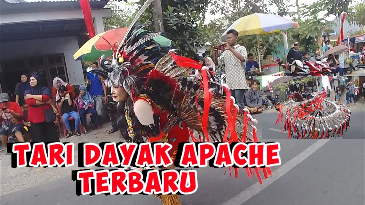 Kreasi Tari Dayak Apache - YouTube