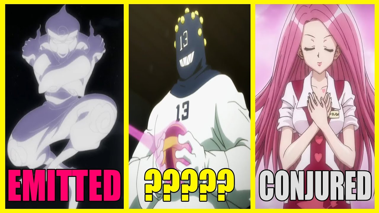 Nen Beasts: Conjured VS Emitted - Hunter x Hunter Nen Analysis - YouTube