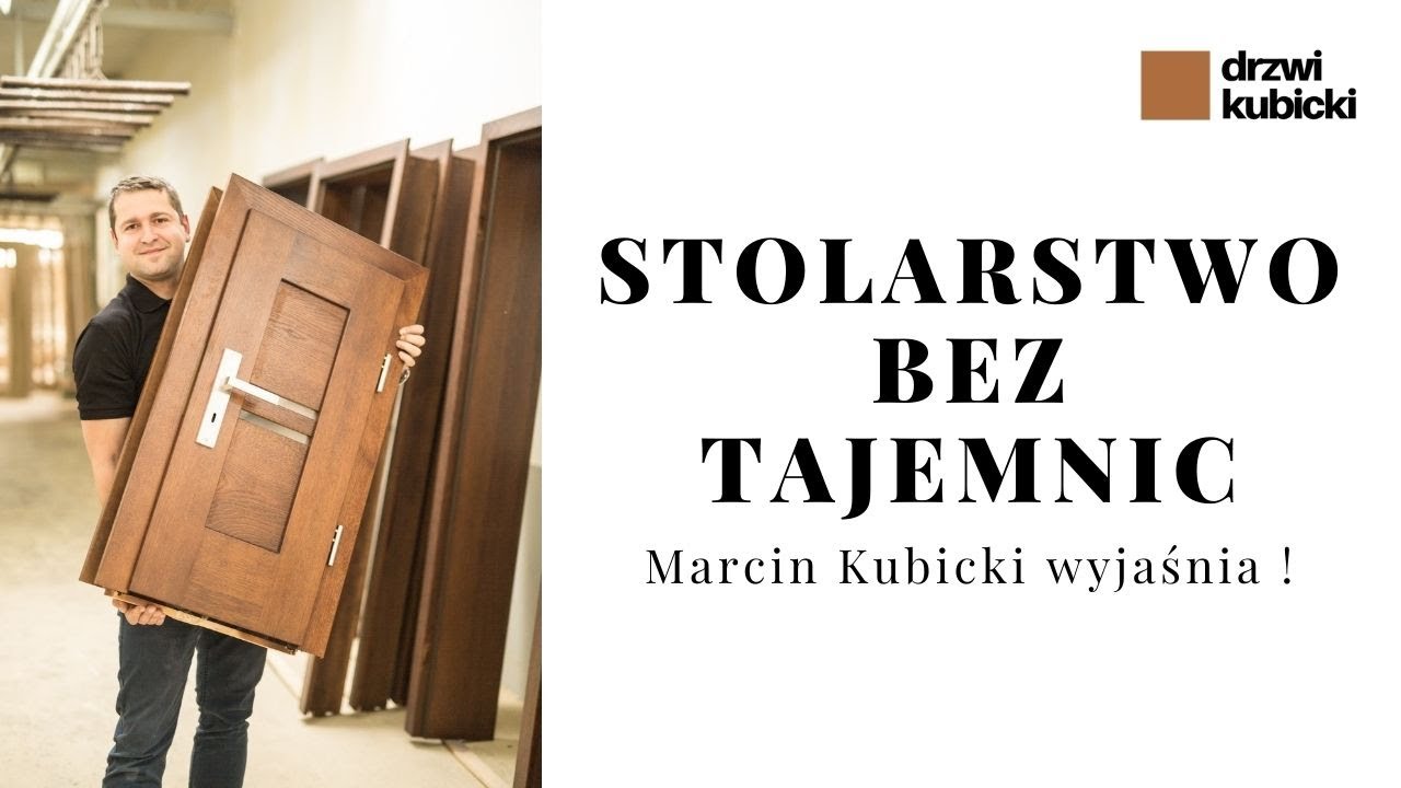 Stolarstwo bez tajemnic - Marcin Kubicki wyjaśnia - Kurs ? - YouTube