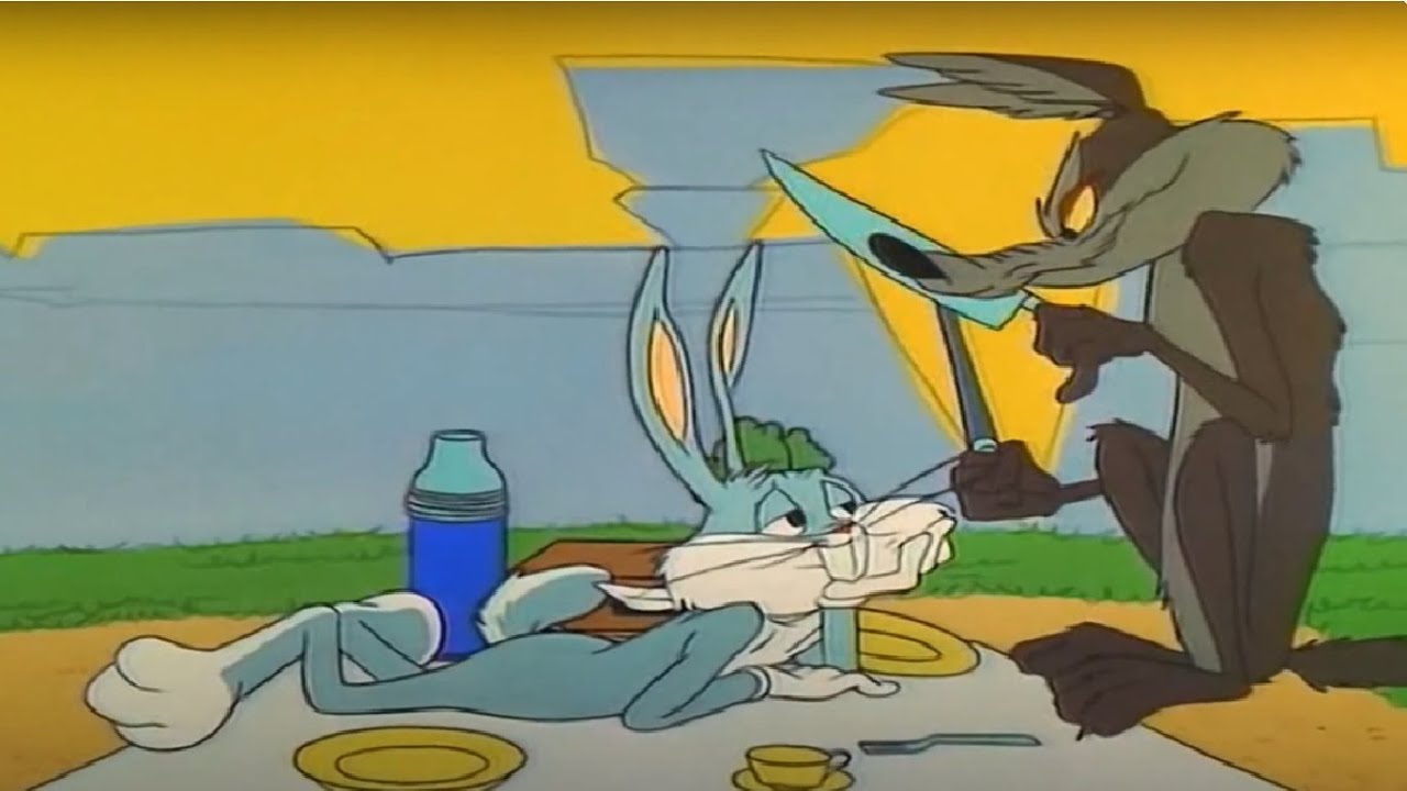 COCINANDO AL CONEJO BUGS - EL COYOTE LOONEY TUNES - YouTube