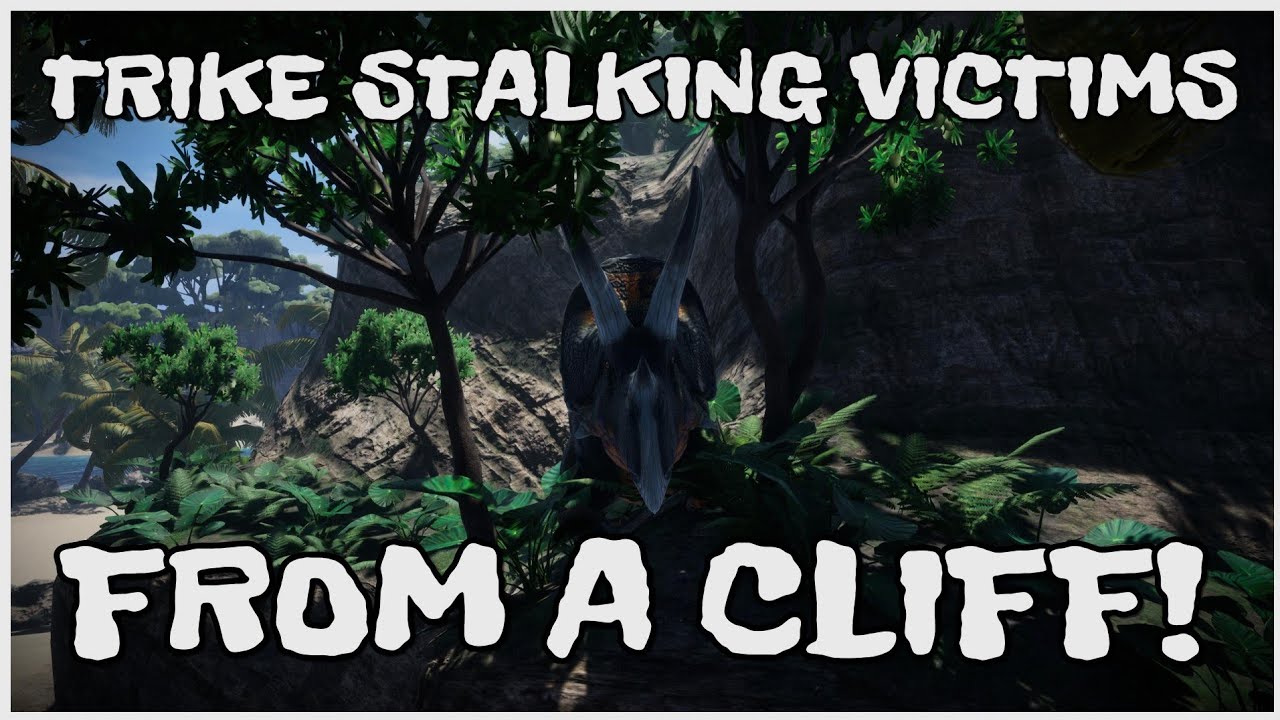 Mastering the Art of Trike Stalking Dinosaurs | Path of Titans - YouTube