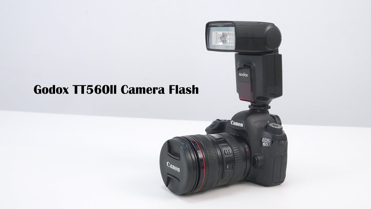 Godox TT560II Wireless 433MHz GN38 Camera Flash Speedlite Light - YouTube