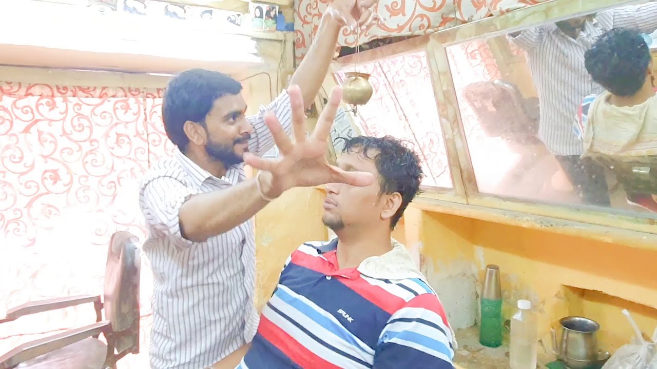 The Legend Baba sen Cosmic Head massage by Junior Cosmic Barber in ...