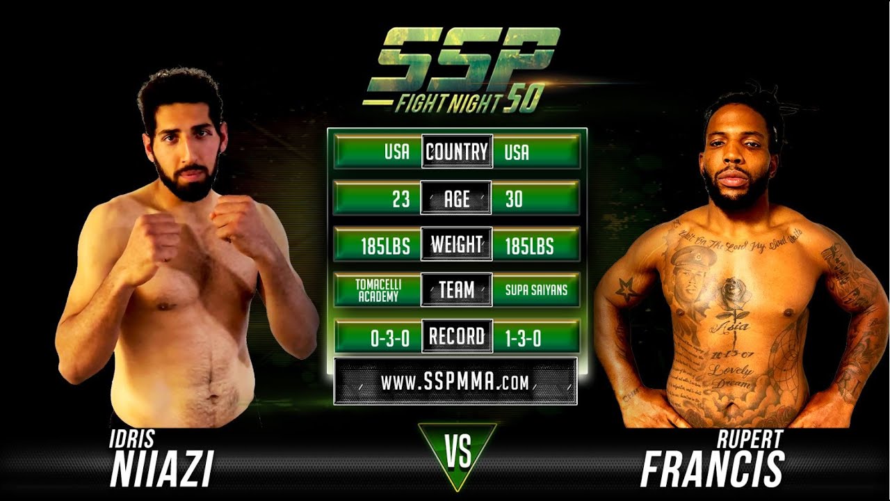 Rupert Francis vs Idris Niiazi - SSP 50 - YouTube