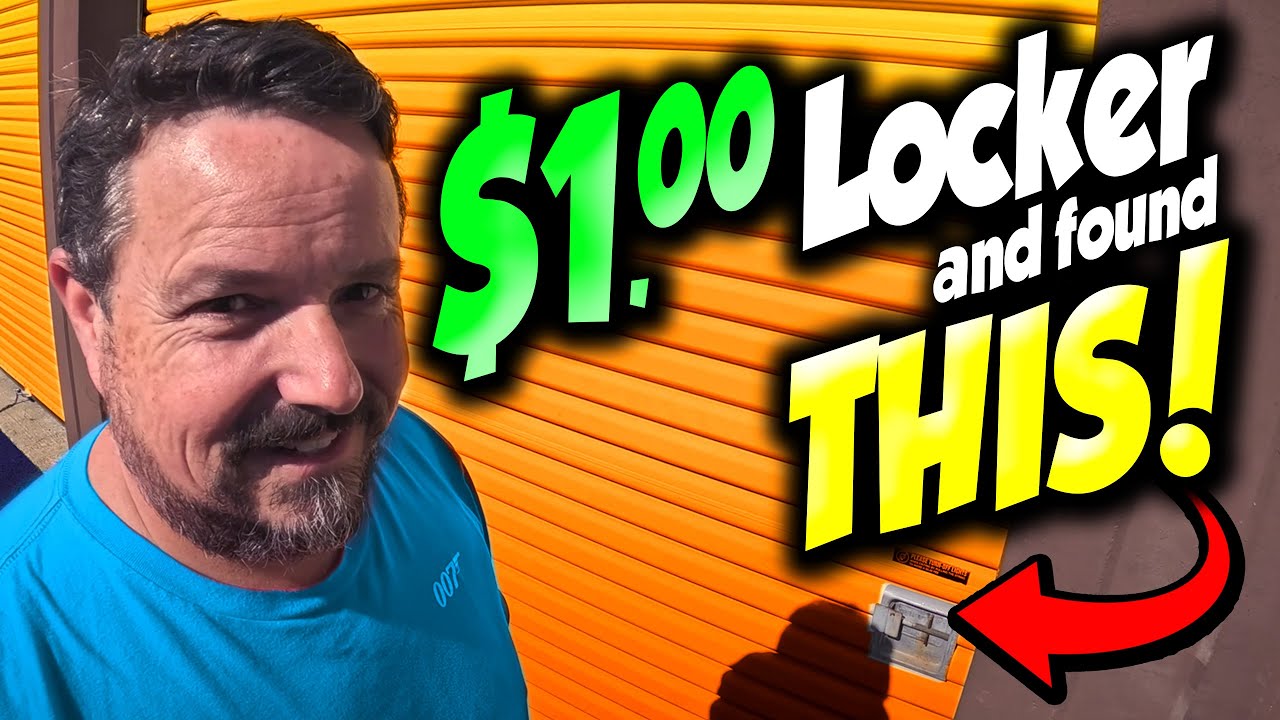 I bought a ONE DOLLAR LOCKER - and NOW I'm getting excited! - YouTube
