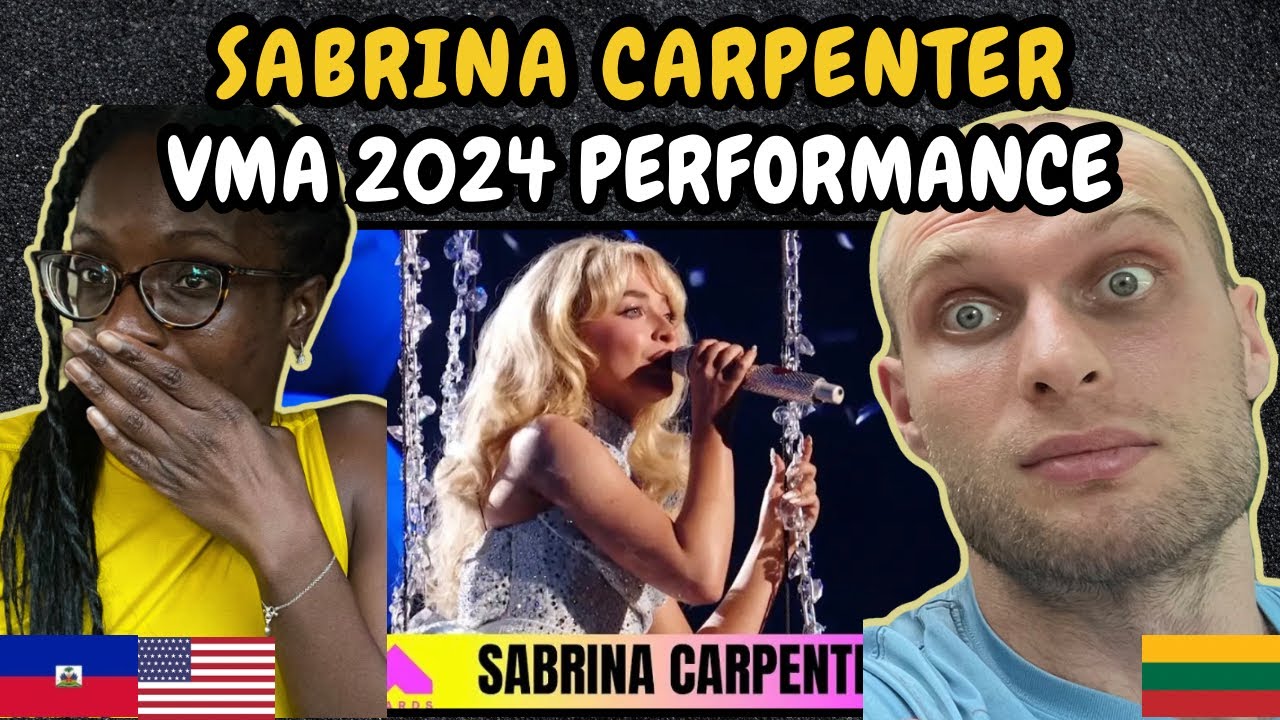 REACTION TO Sabrina Carpenter - Live Performance at MTV VMAs 2024 ...
