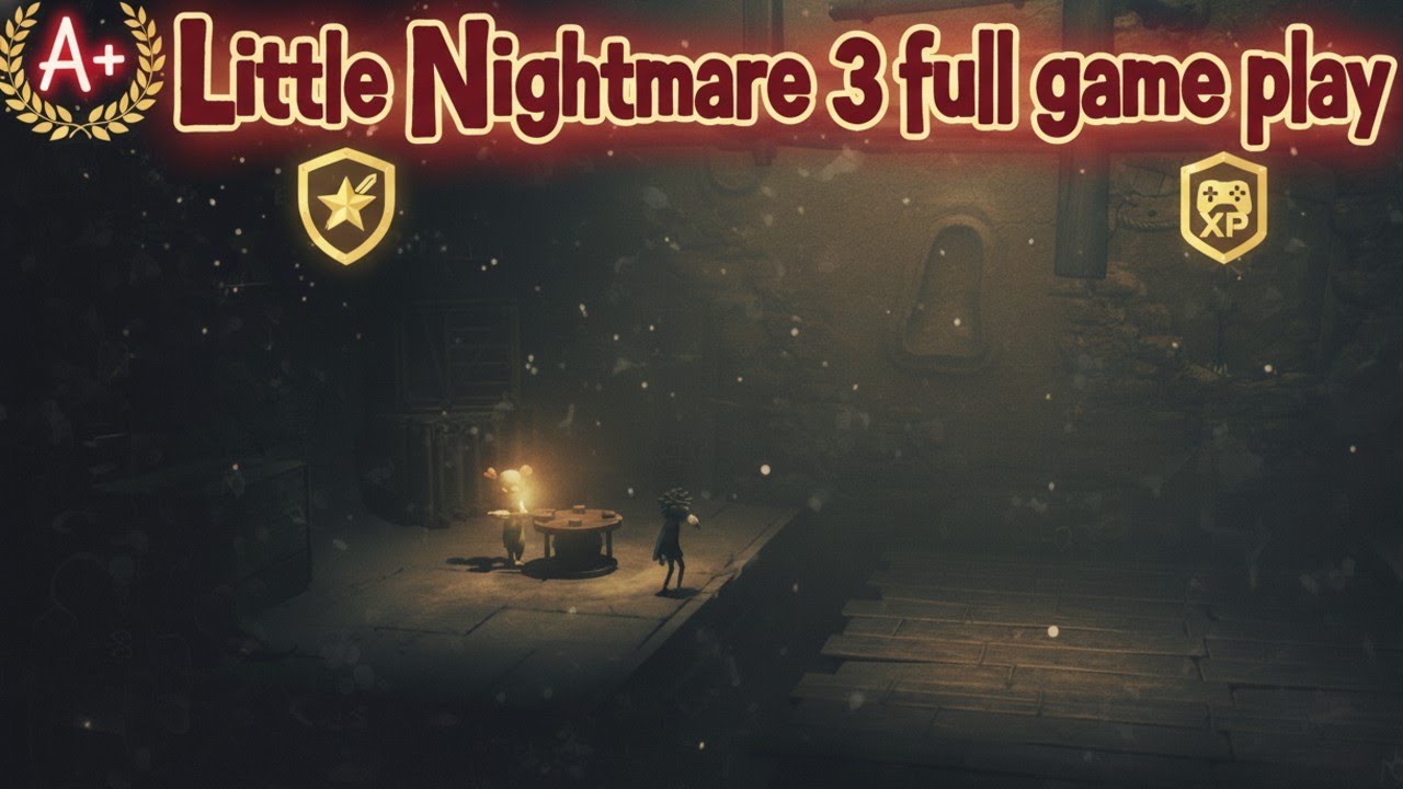 LITTLE NIGHTMARE 3 FULL GAME PLAY - YouTube