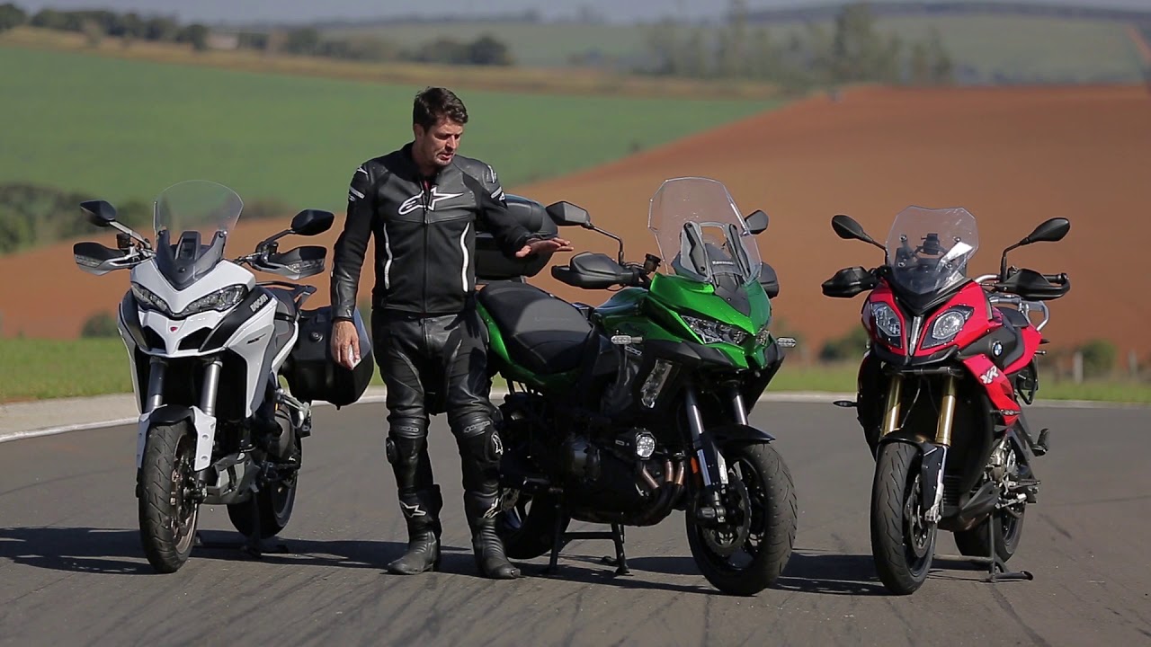 COMPARATIVO | KAWASAKI VERSYS 1000 x BMW S1000XR x DUCATI MULTISTRADA ...