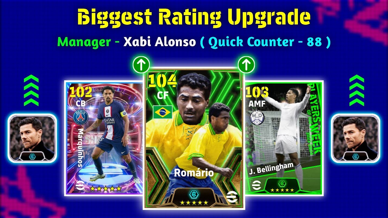 Biggest Ratings Upgrade With Manager Xabi Alonso In eFootball 2024 ...