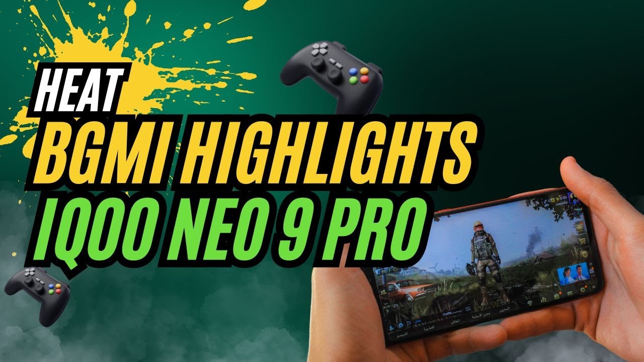 IQ00 NEO 9 PRO GAMEPLAY | BGMI HIGHLIGHTS| @yusufshaik8736 ...