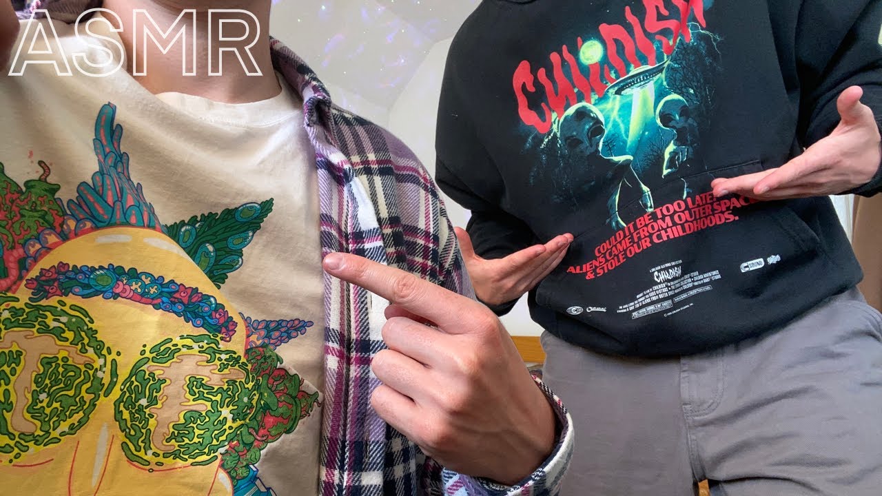 ASMR • Fast & Aggressive Clothes/Fabric Sounds • (Body Triggers, Fast ...