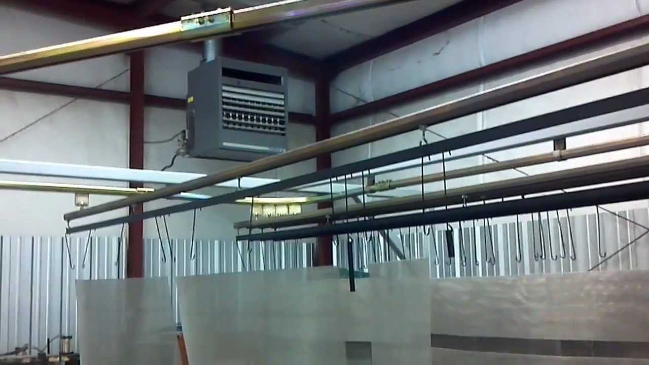 Custom Staging Area for parts waiting to be Powder Coated - YouTube