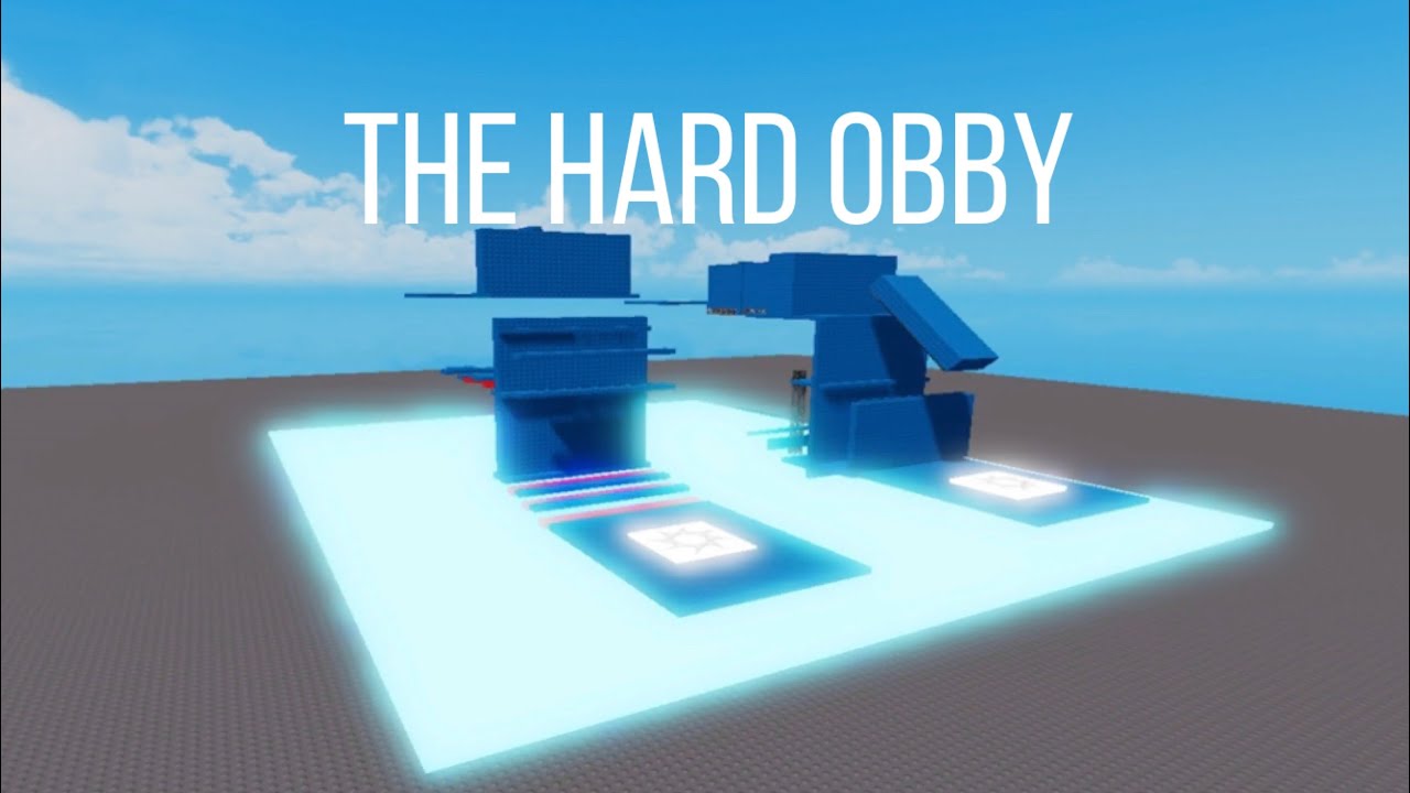 The Hard Obby | ROBLOX Obby (made by me) - YouTube