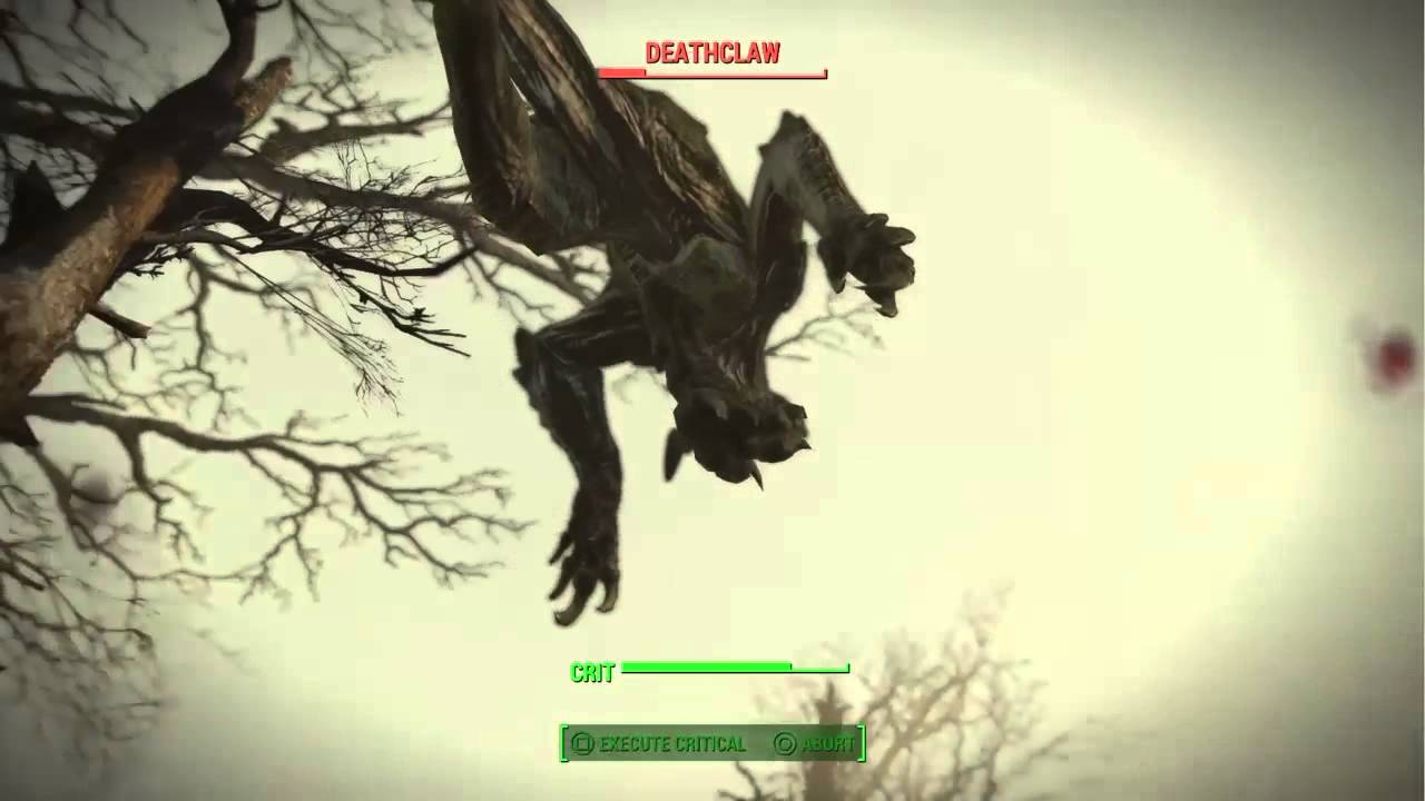 Fallout 4 Melee Only- Legendary Deathclaws, Behemoths, and Bears oh my ...