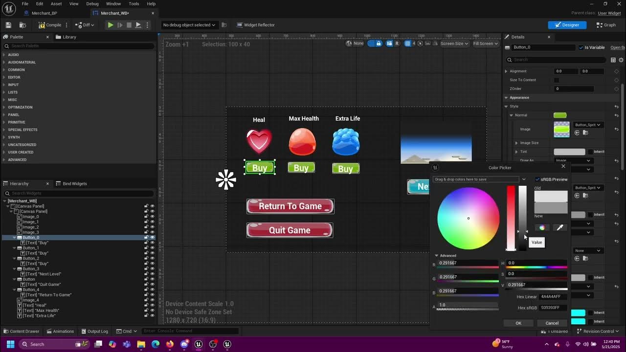 Unreal Engine 5.5 2D Sidescroller Tutorial (Merchant 2) - YouTube