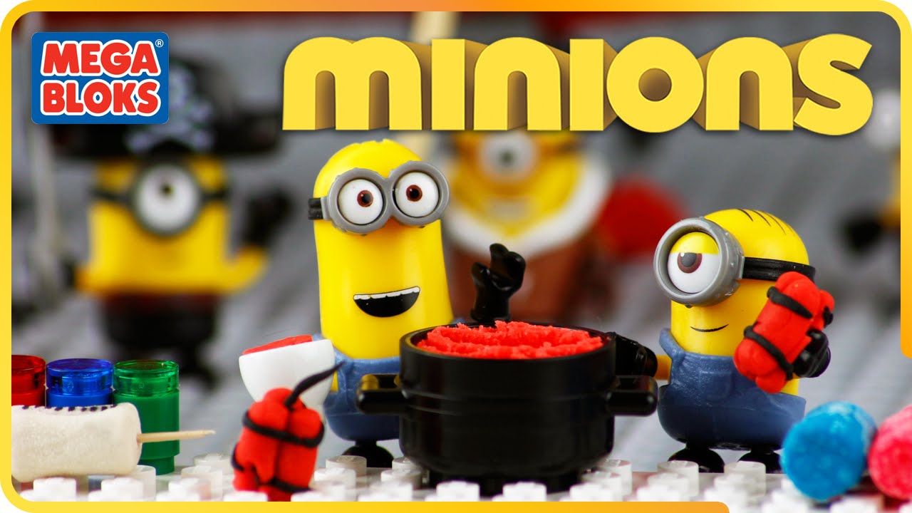 ♥ MINIONS Mini Movie Time Travel Experiment (Stop-Motion Cartoon for ...