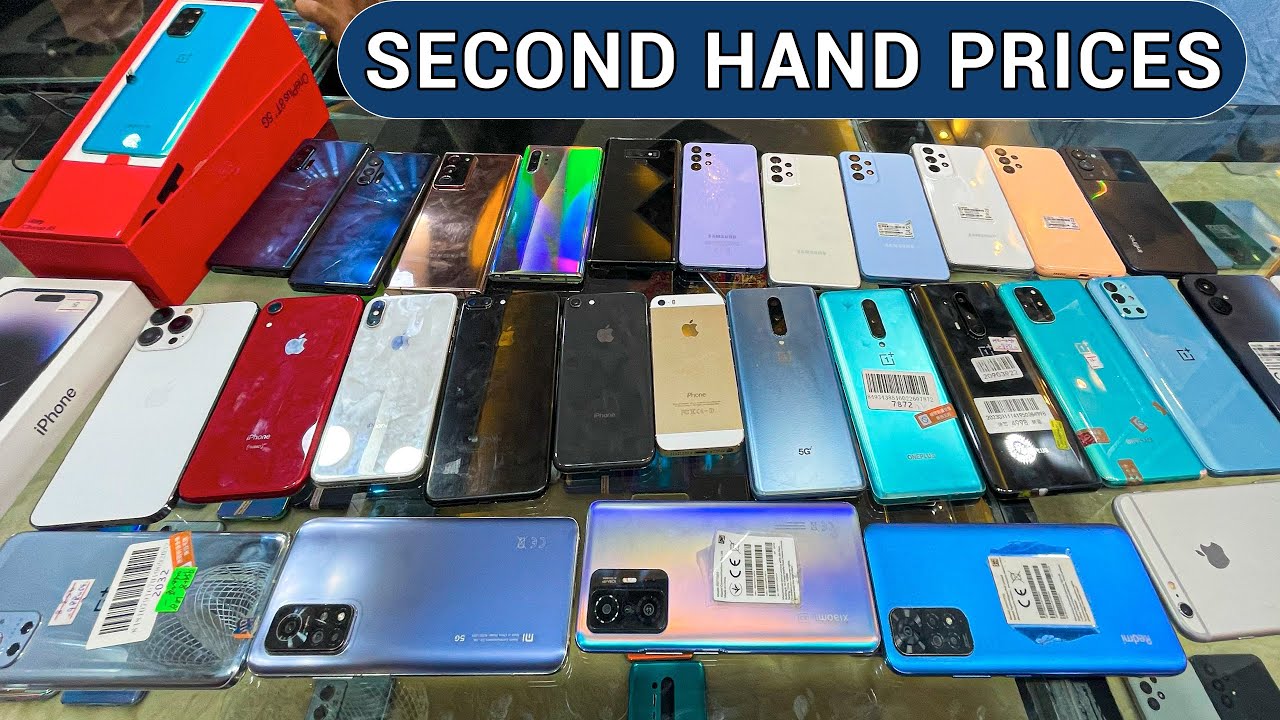 Second Hand Prices Of The Best Mobile Phones In 2023 @GAMESHELD - YouTube