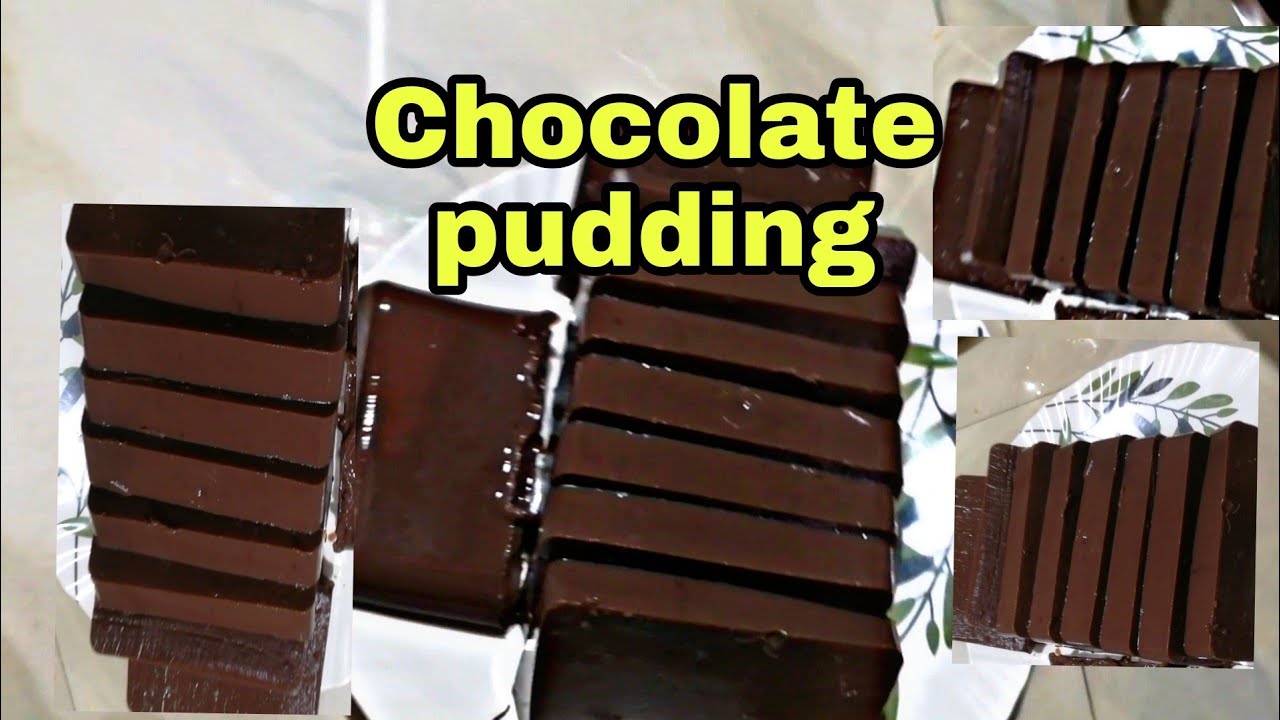 Homemade Chocolate pudding - YouTube