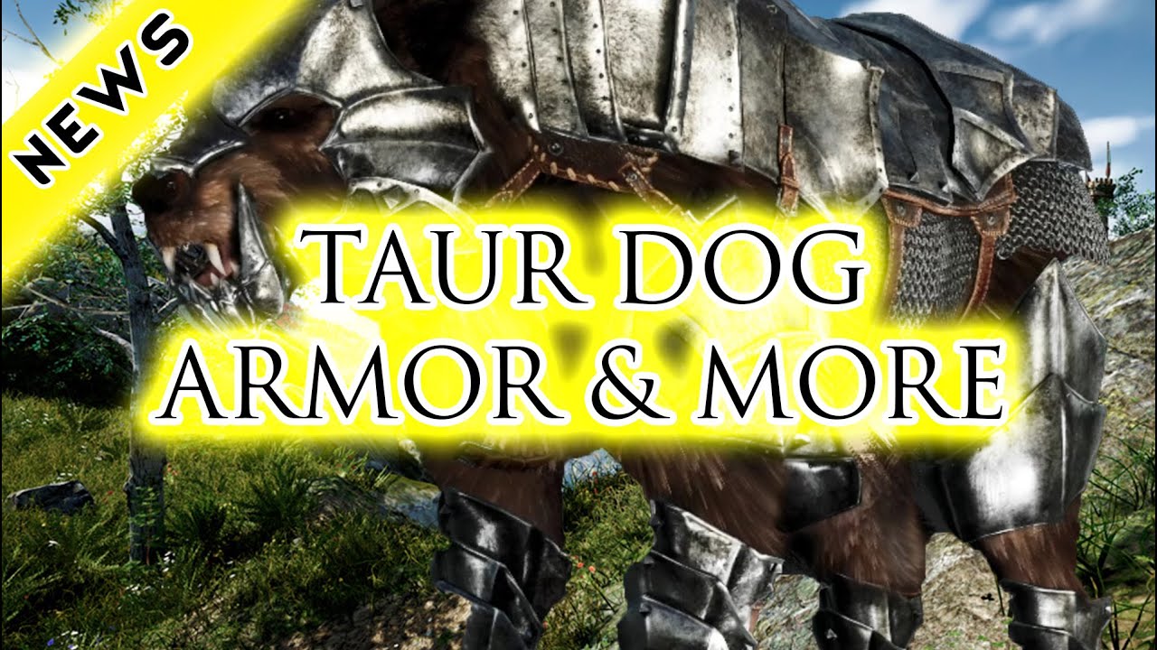 Mortal Online 2 Taur Dog Armor and More 4K Stream Summary - YouTube