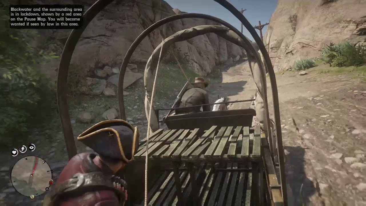 Red Dead Redemption 2 - Wagon Launch - YouTube