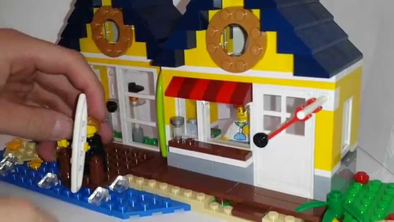 Lego Creator Beach Hut 21036 - YouTube