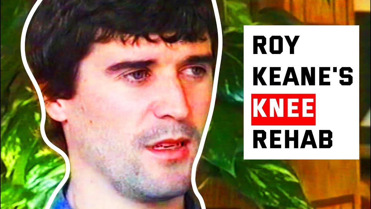Roy Keane on the mend after ACL Injury! | 1997 - YouTube