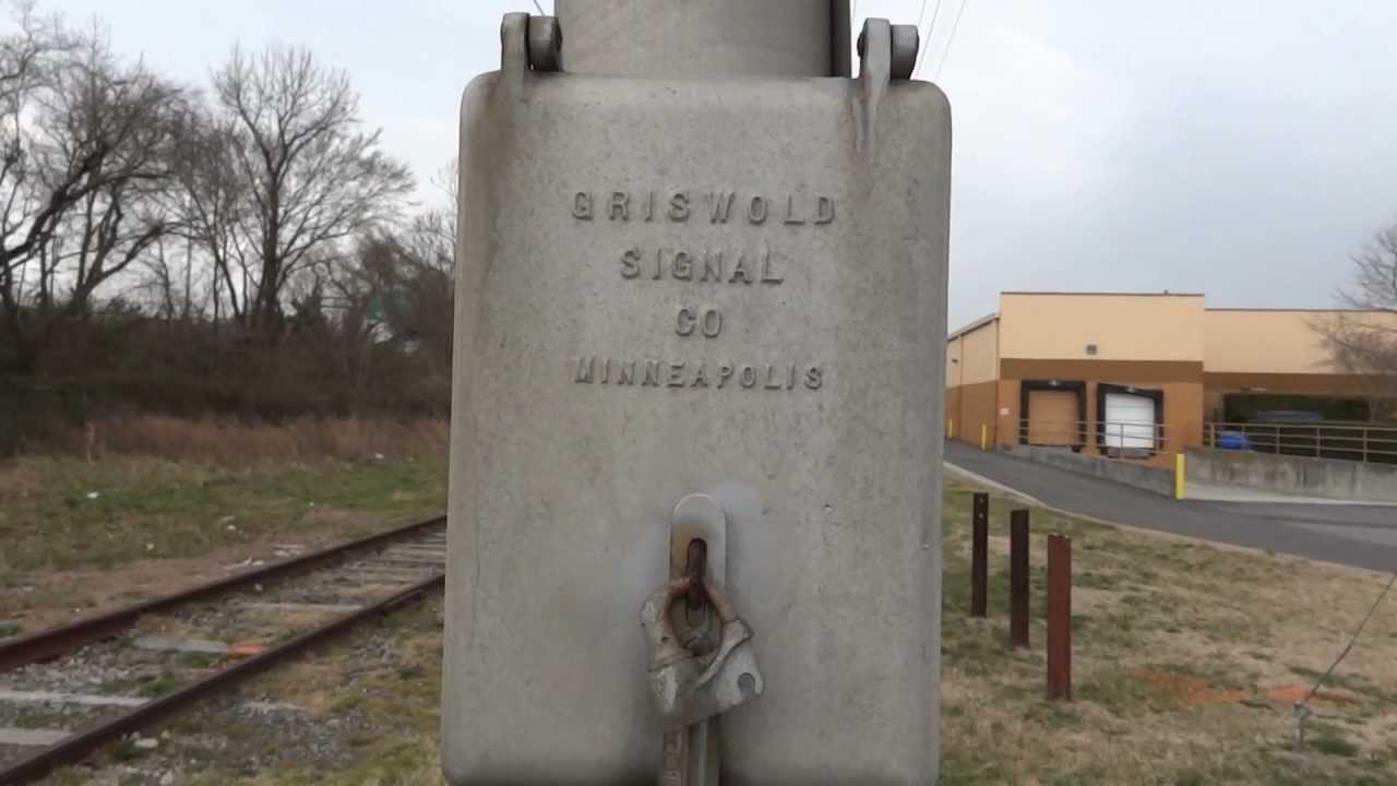 Griswold Signal Company cantilevers at South Plaza Trail - YouTube