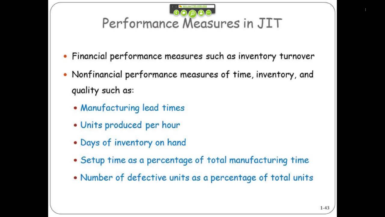 Performance Measures in JIT - YouTube