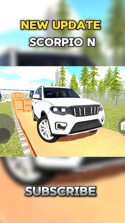 Scorpio N Cheat code in Indian bike driving 3d || New Update ScorpioN 😍 #newupdate #scorpion # ...