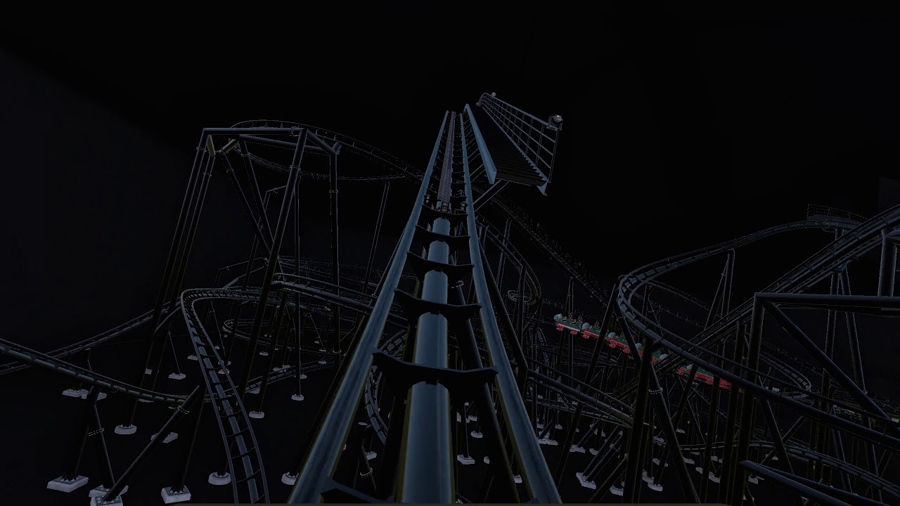 Temple of the Fenix | lights on | NoLimits 2 Indoor Coaster - YouTube