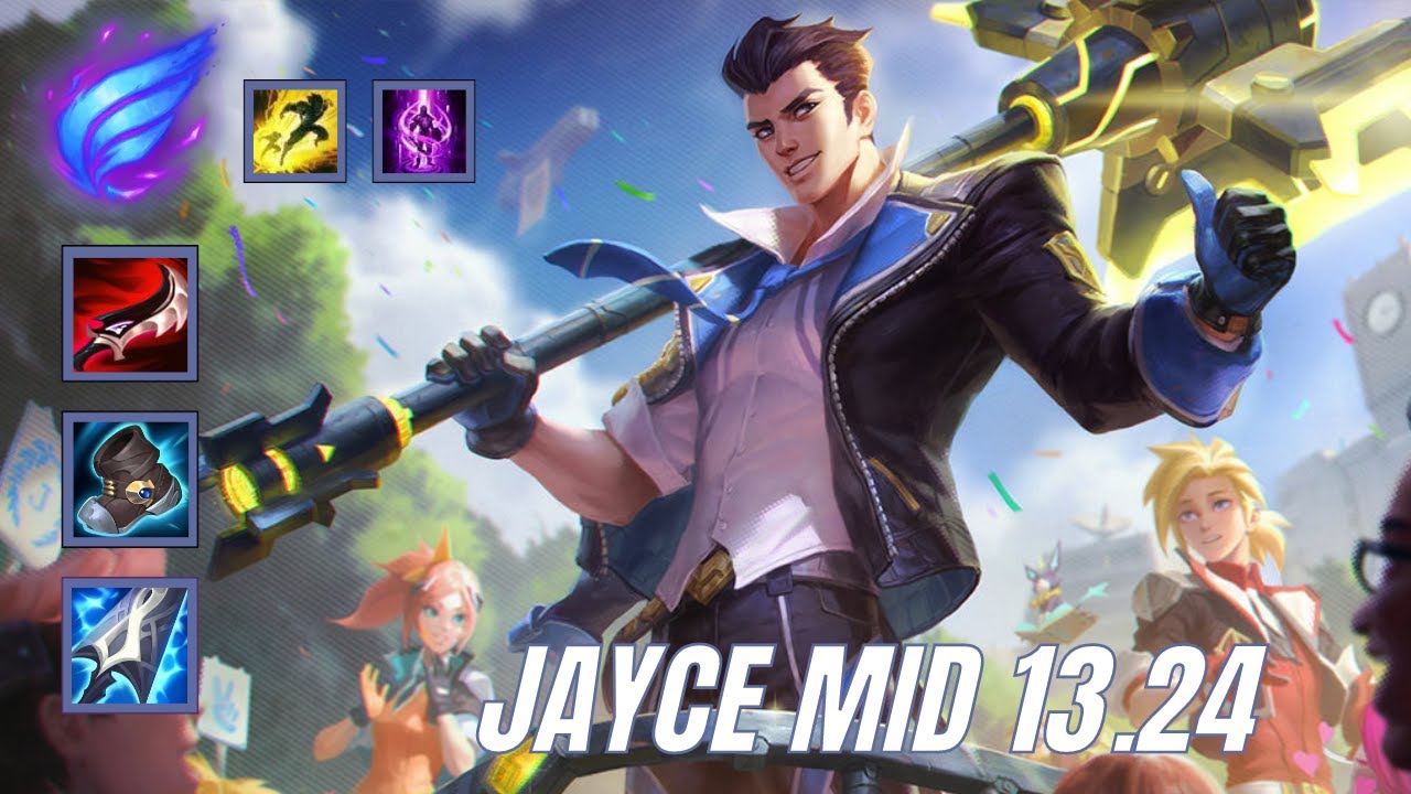 JAYCE MID - PERFECT GAME AVEC 10 CS MINUTES QUEL BONHEUR - YouTube