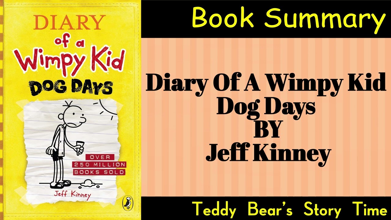 Diary Of A Wimpy Kid Hardcover Dog Days: Diary Of A Wimpy Kid Book 4 By ...