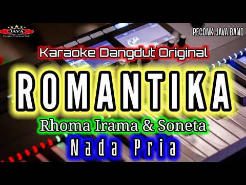 ROMANTIKA NADA PRIA RHOMA IRAMA_Karaoke Dangdut Original_Peconk Java Band