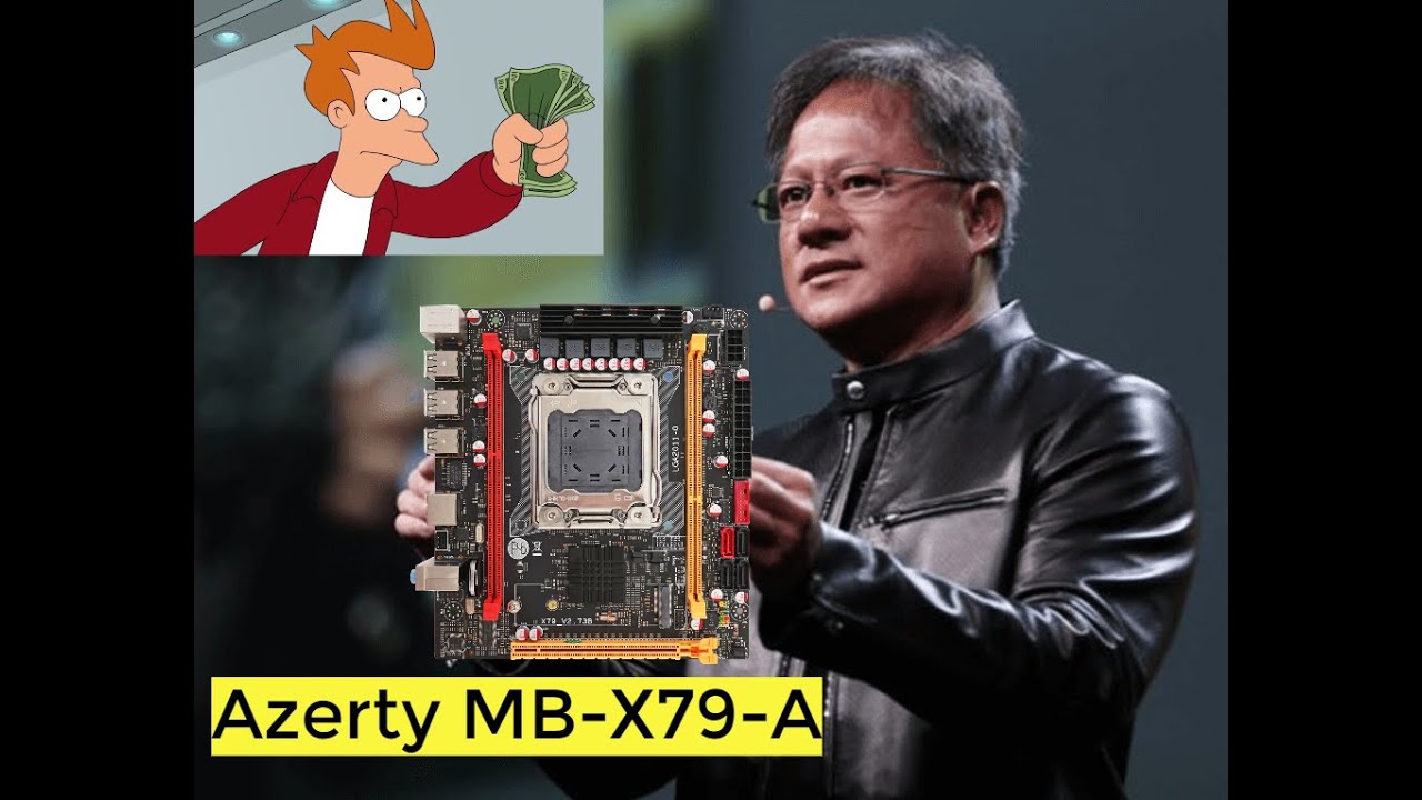 Материнская плата Azerty MB-X79-A - YouTube
