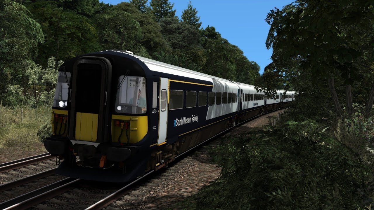 TS2020: Portsmouth Harbour - London Waterloo: Class 442 - YouTube