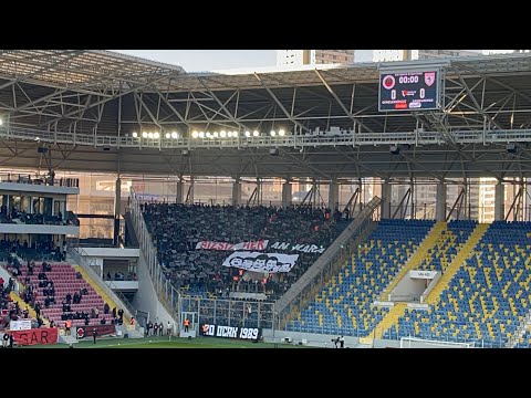 Gençlerbirliği 1-1 Samsunspor Tribün Görüntüleri-Mükemmel Koreografi 