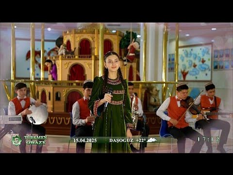Aýparça Abdyýewa - Türkmenistan (2025.04.15 - Turkmen owazy) (1080p)