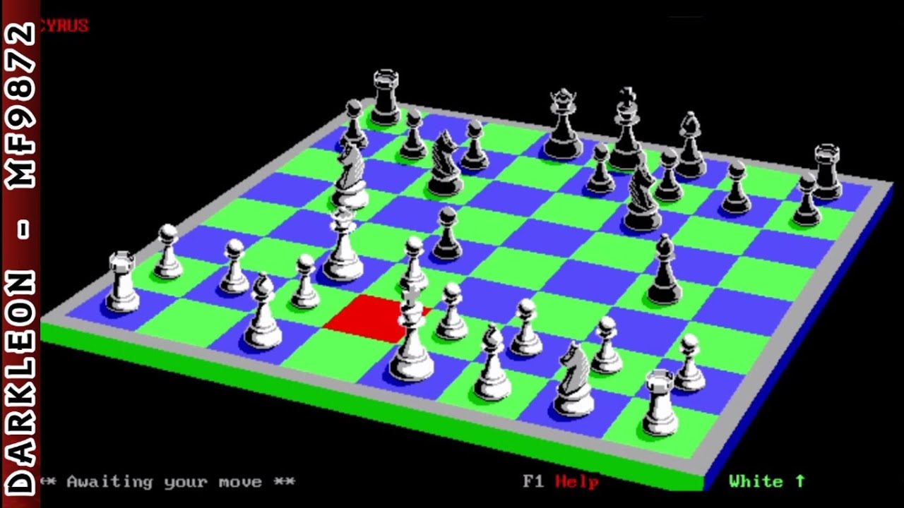Cyrus © 1985 Intelligent Chess Software - PC DOS - Gameplay - YouTube