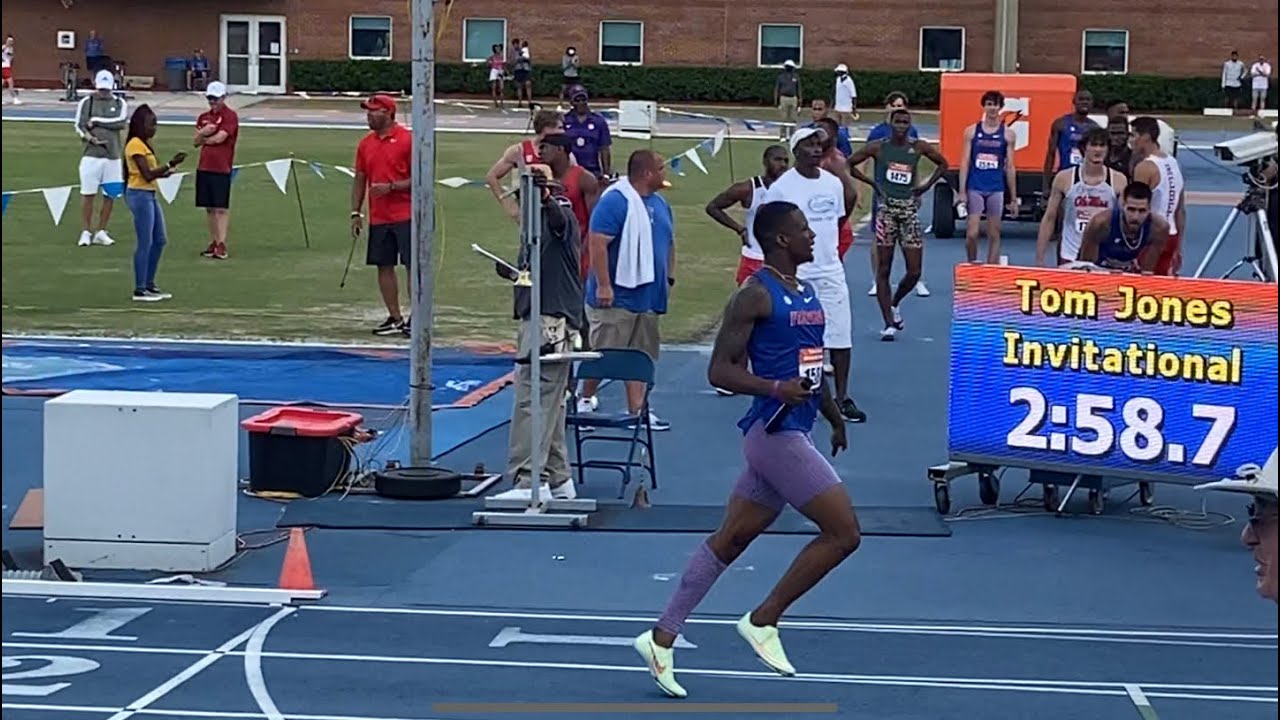 Inside Sports Florida: Champion Allison sub 44s split on Gators 4x400m ...