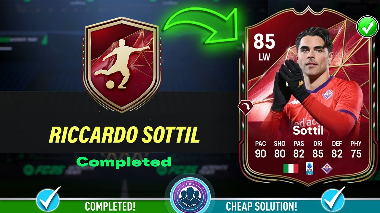 85 Winter Champions Riccardo Sottil SBC Completed - Cheap Solution ...