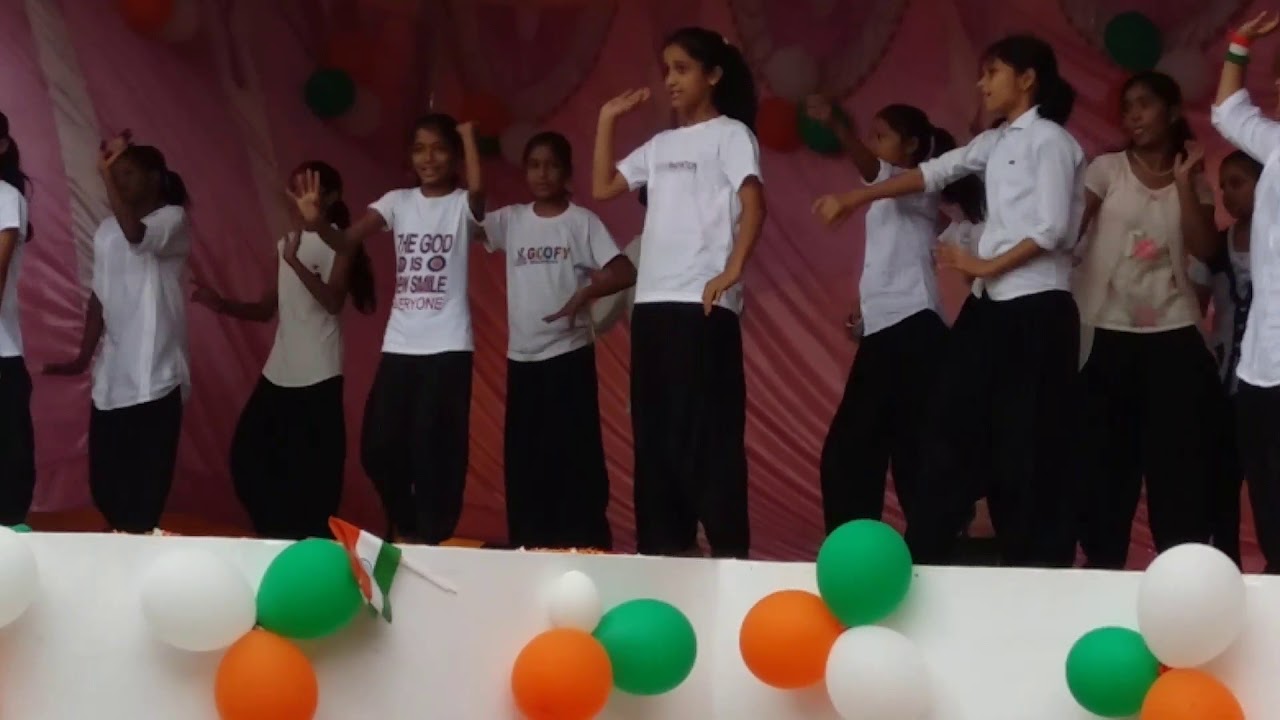 Foundation school 15 august students dance performance - YouTube