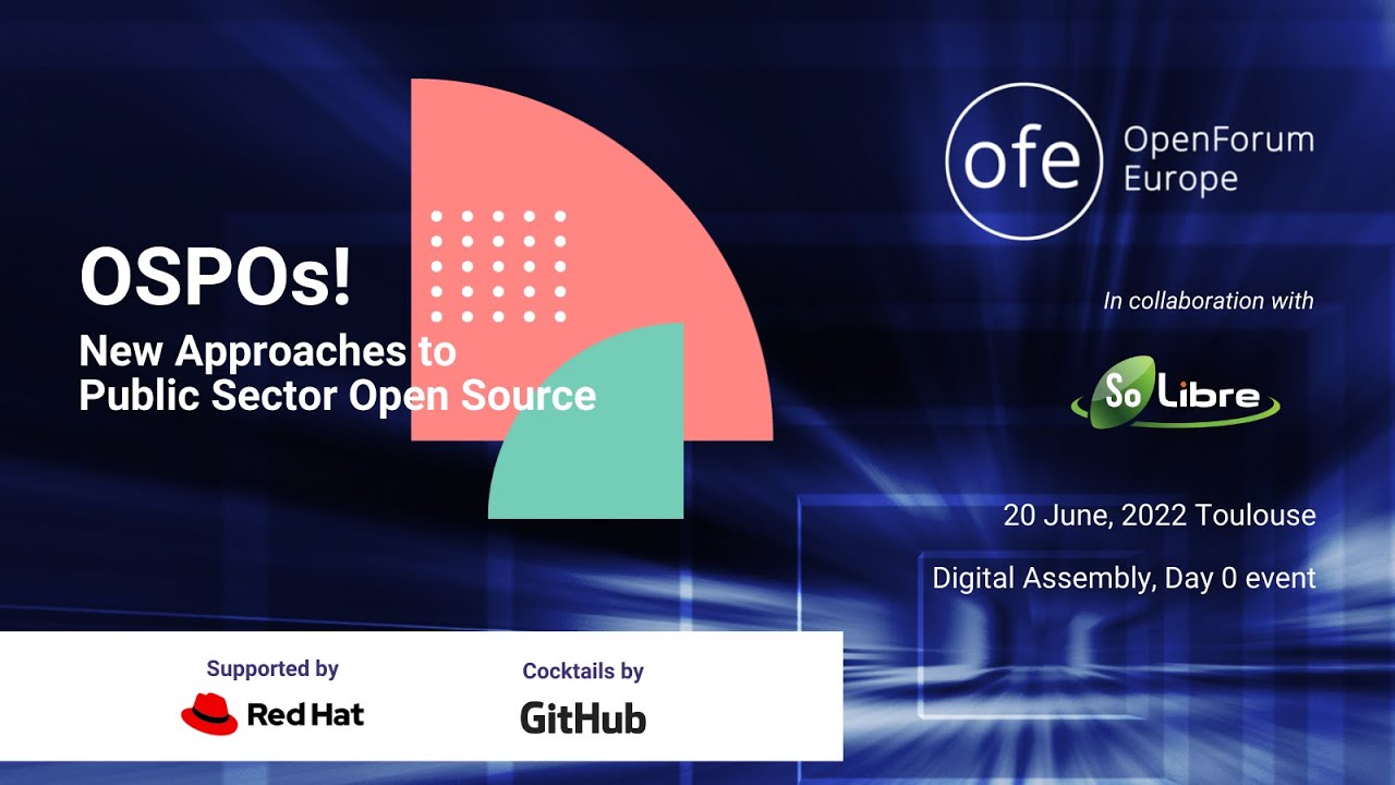 OSPOs! New Approaches to Public Sector Open Source - YouTube