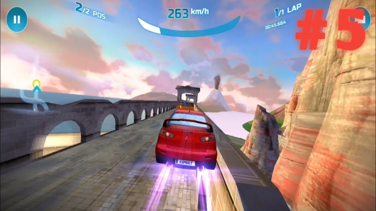 Asphalt Nitro || # 5 || EMP Destroy Criminal Cars || Gameplay ...