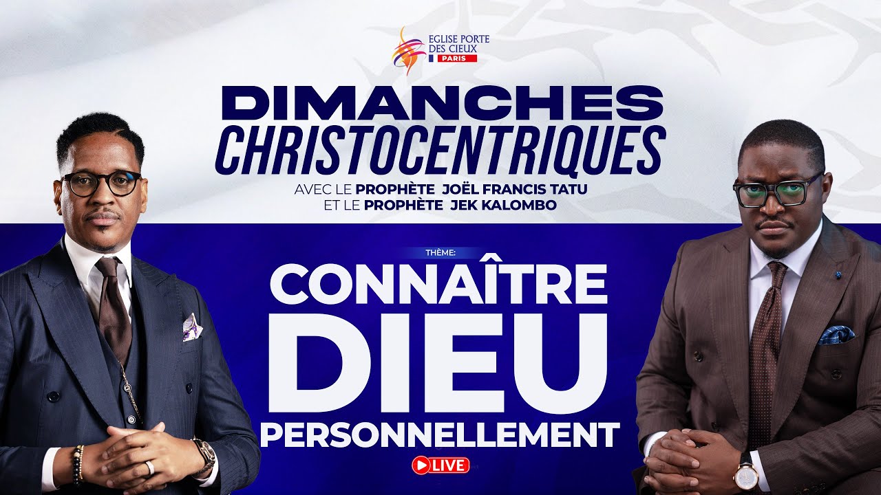 CONNAÎTRE DIEU PERSONNELLEMENT AVEC LES PROPHÈTES JOËL FRANCIS TATU ET ...