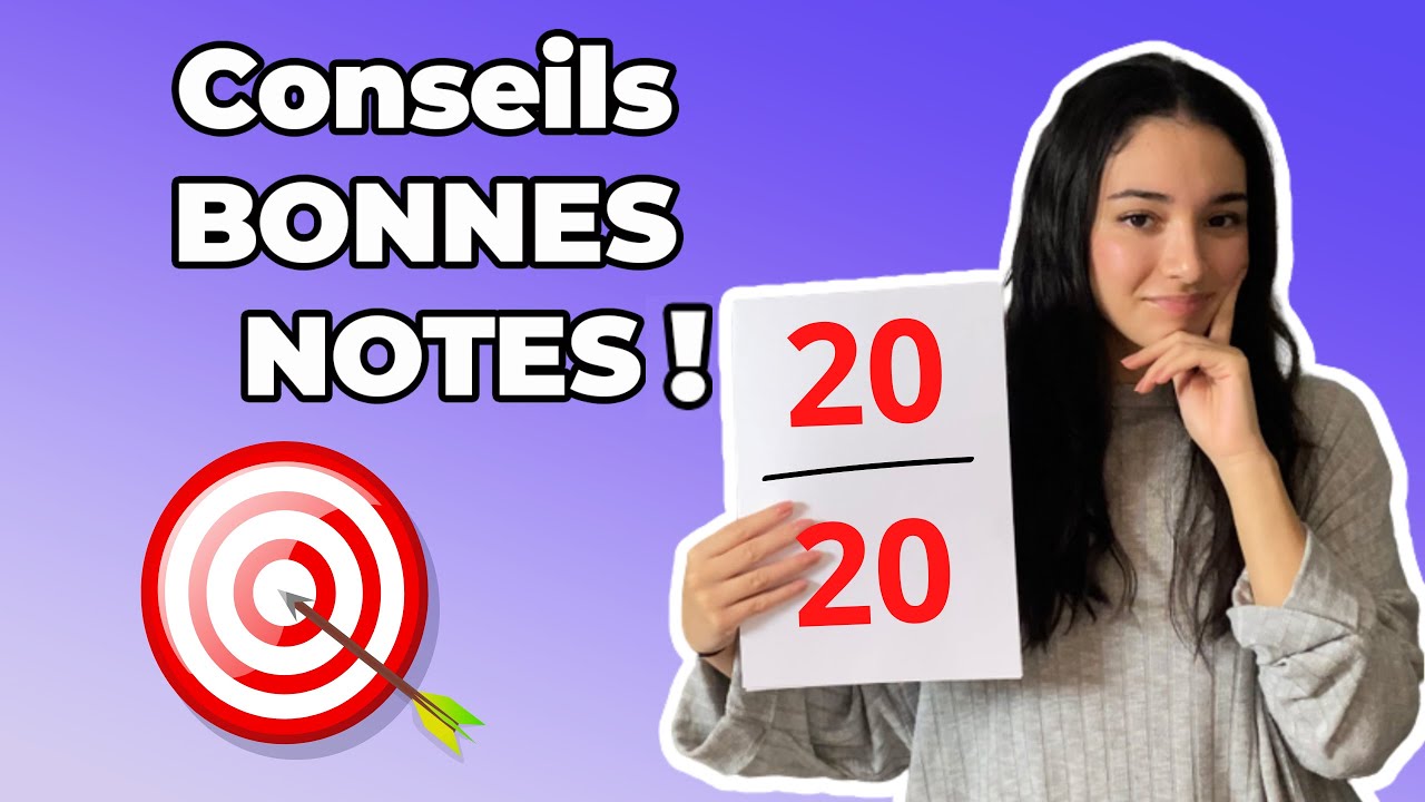 9 CONSEILS pour avoir de BONNES NOTES dès MAINTENANT ! - YouTube