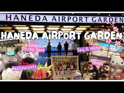 LIVING IN JAPAN 071 | Ghibli Photo Spot, Mall & Hot Spring at Haneda Airport Terminal 3