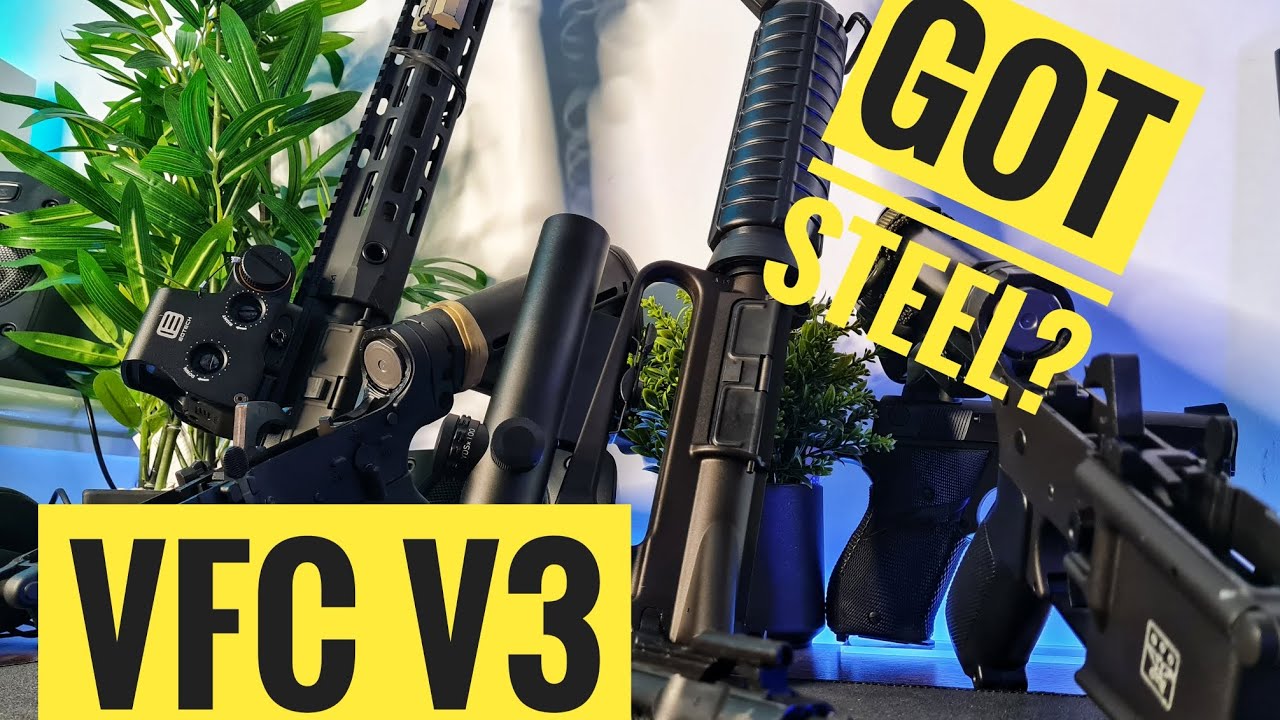 VFC V3 - STEEL or no STEEL⁉️ #steel #vegaforce #airsoft #foryou # ...